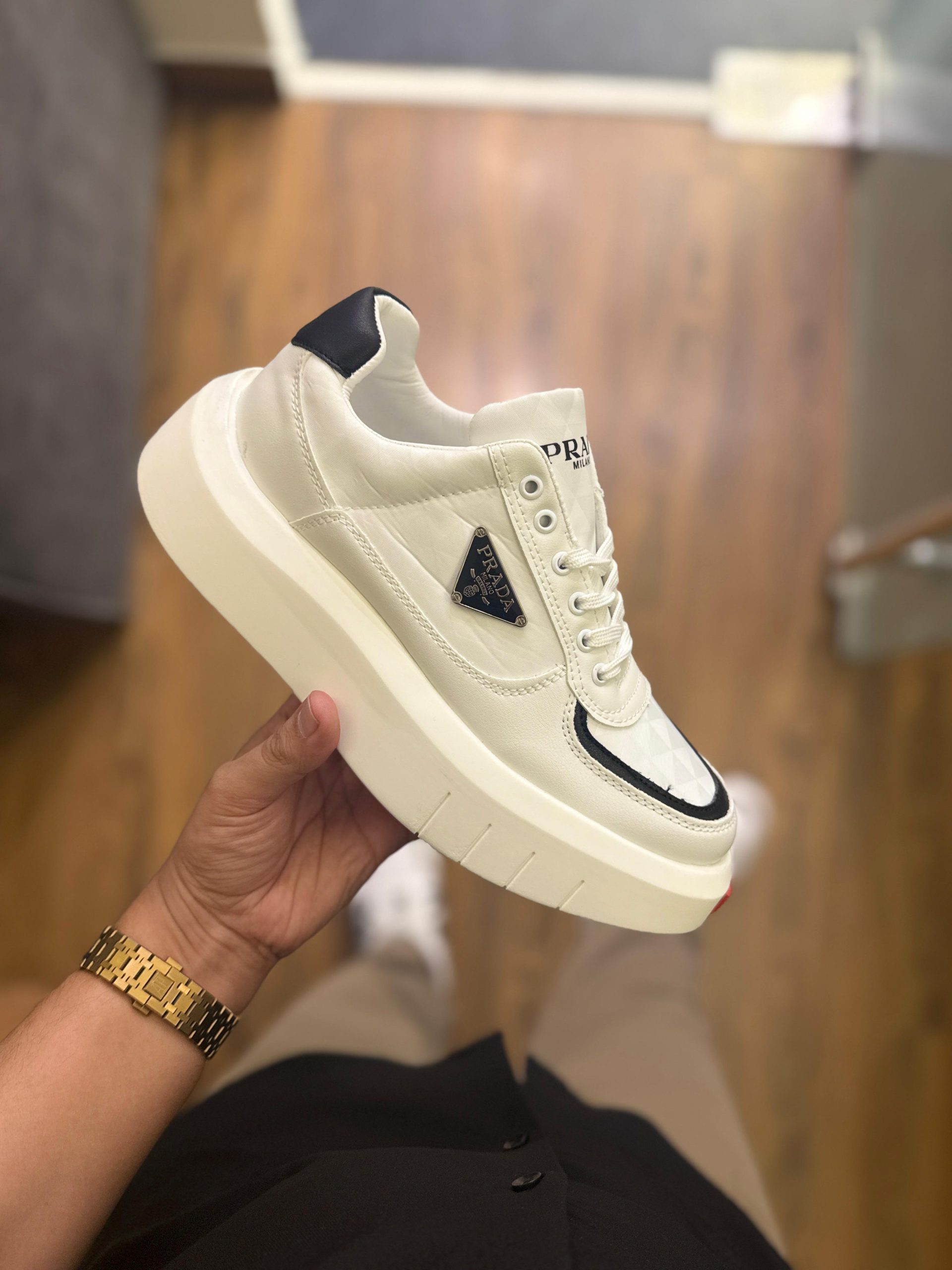 First Copy Prada Milan Sneaker – Premium Imported Quality